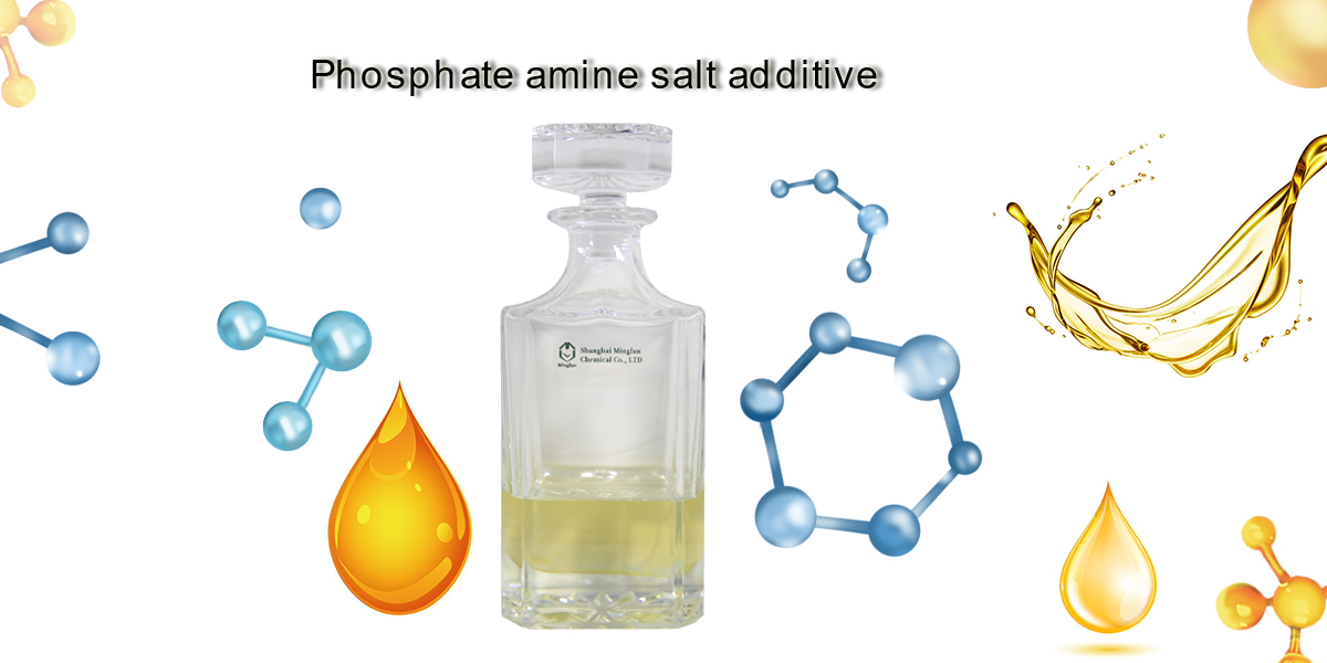 Phosphate amine salt additive